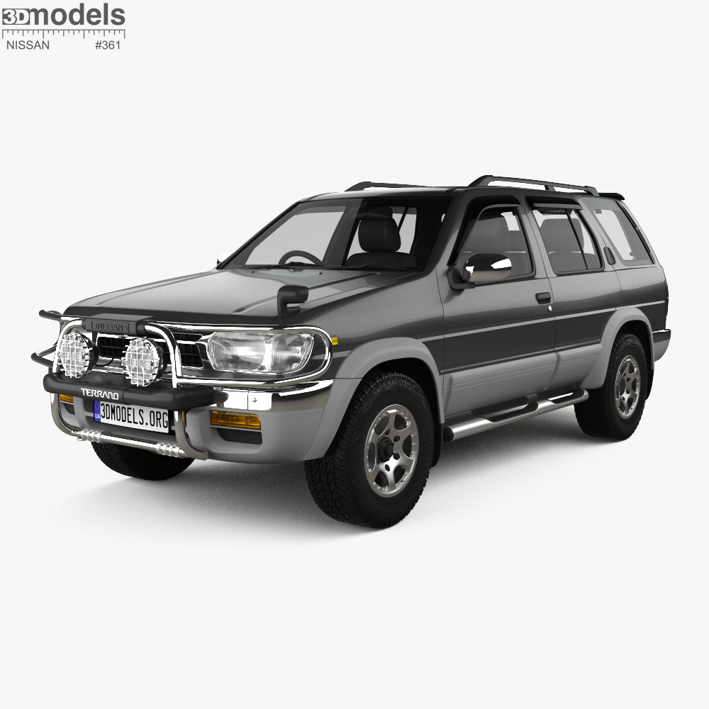 Nissan Terrano R50 StarFire 1995 Modelo 3D - Descargar Crossover SUV on ...