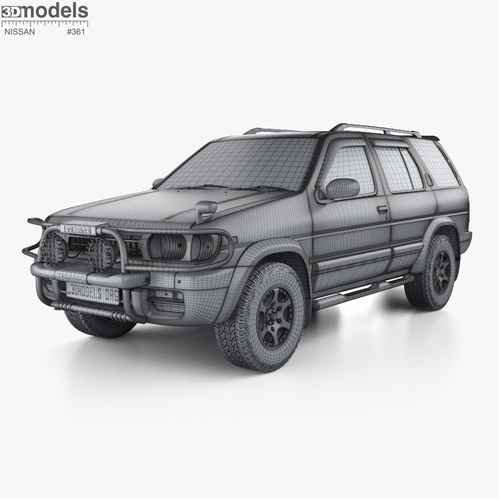 Nissan Terrano R50 StarFire 1995 Modelo 3D - Descargar Crossover SUV on ...
