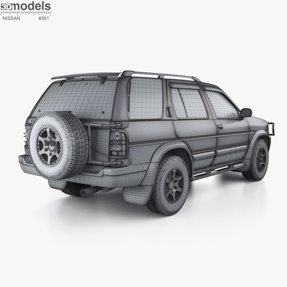 Nissan Terrano R50 StarFire 1995 Modelo 3D - Descargar Crossover SUV on ...
