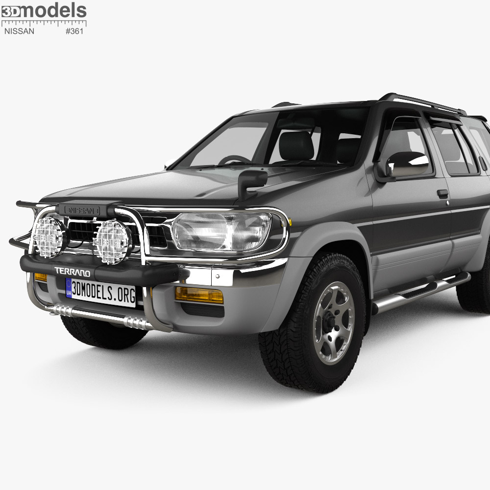 Nissan Terrano R50 StarFire 1995 Modelo 3D - Descargar Crossover SUV on ...
