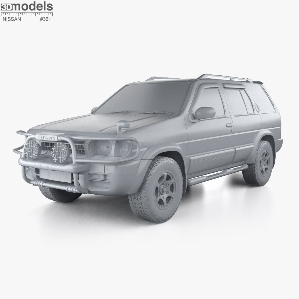 Nissan Terrano R50 StarFire 1995 Modelo 3D - Descargar Crossover SUV on ...