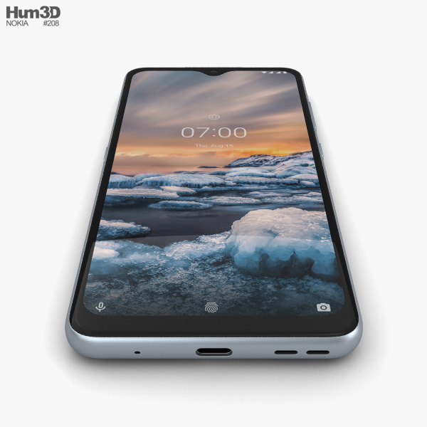 Nokia 7.2 Ice 3D model - Download Phones on 3DModels.org