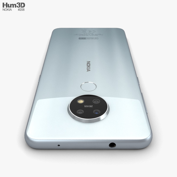 Nokia 7.2 Ice 3D model - Download Phones on 3DModels.org