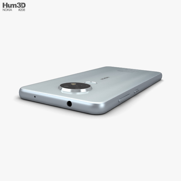 Nokia 7.2 Ice 3D model - Download Phones on 3DModels.org