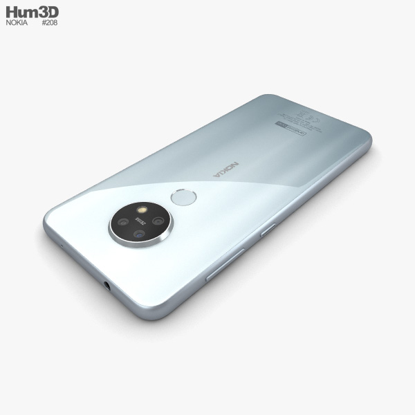 Nokia 7.2 Ice 3D model - Download Phones on 3DModels.org
