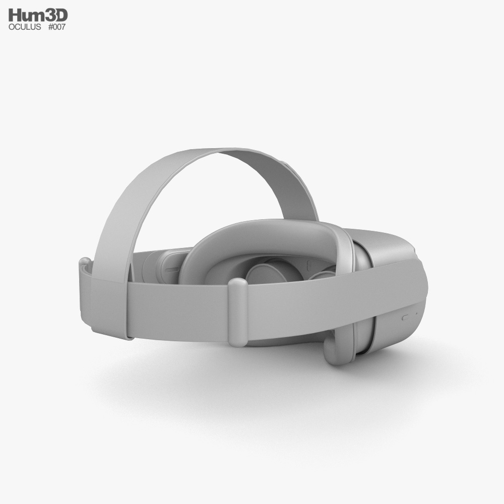 Oculus Quest 2 가상현실 헤드셋 3D 모델 - 다운로드 전자 액세서리 on 3DModels.org