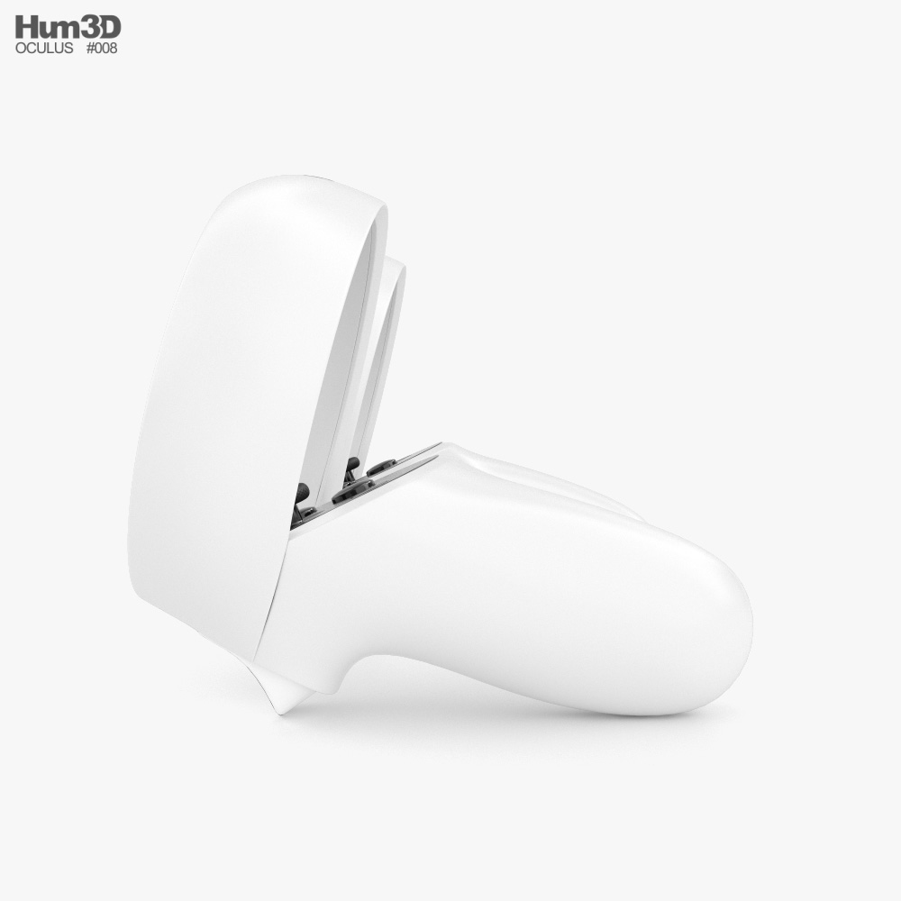 Oculus Quest 2 Controller 3D model - Download Electronic Accessories on ...