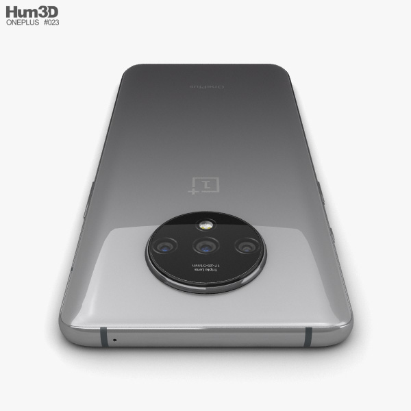 OnePlus 7T Frosted Silver 3D model - Download Phones on 3DModels.org
