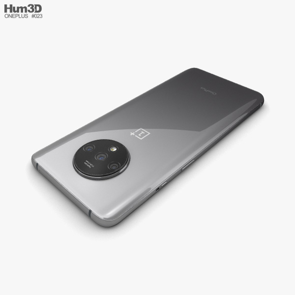 OnePlus 7T Frosted Silver 3D model - Download Phones on 3DModels.org