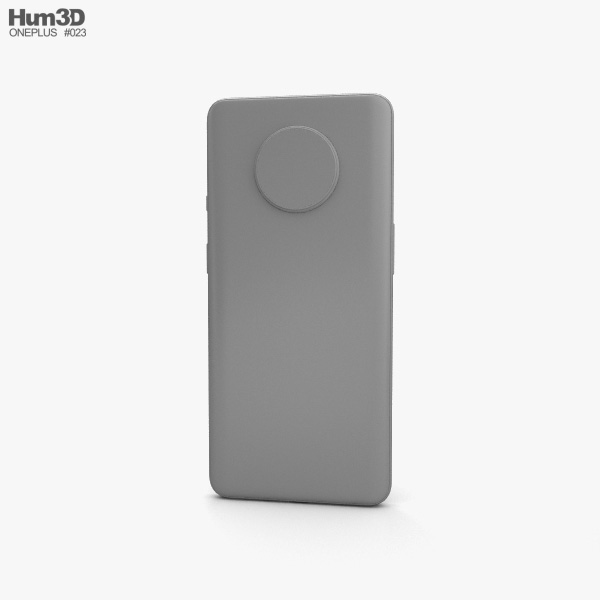OnePlus 7T Frosted Silver 3D model - Download Phones on 3DModels.org
