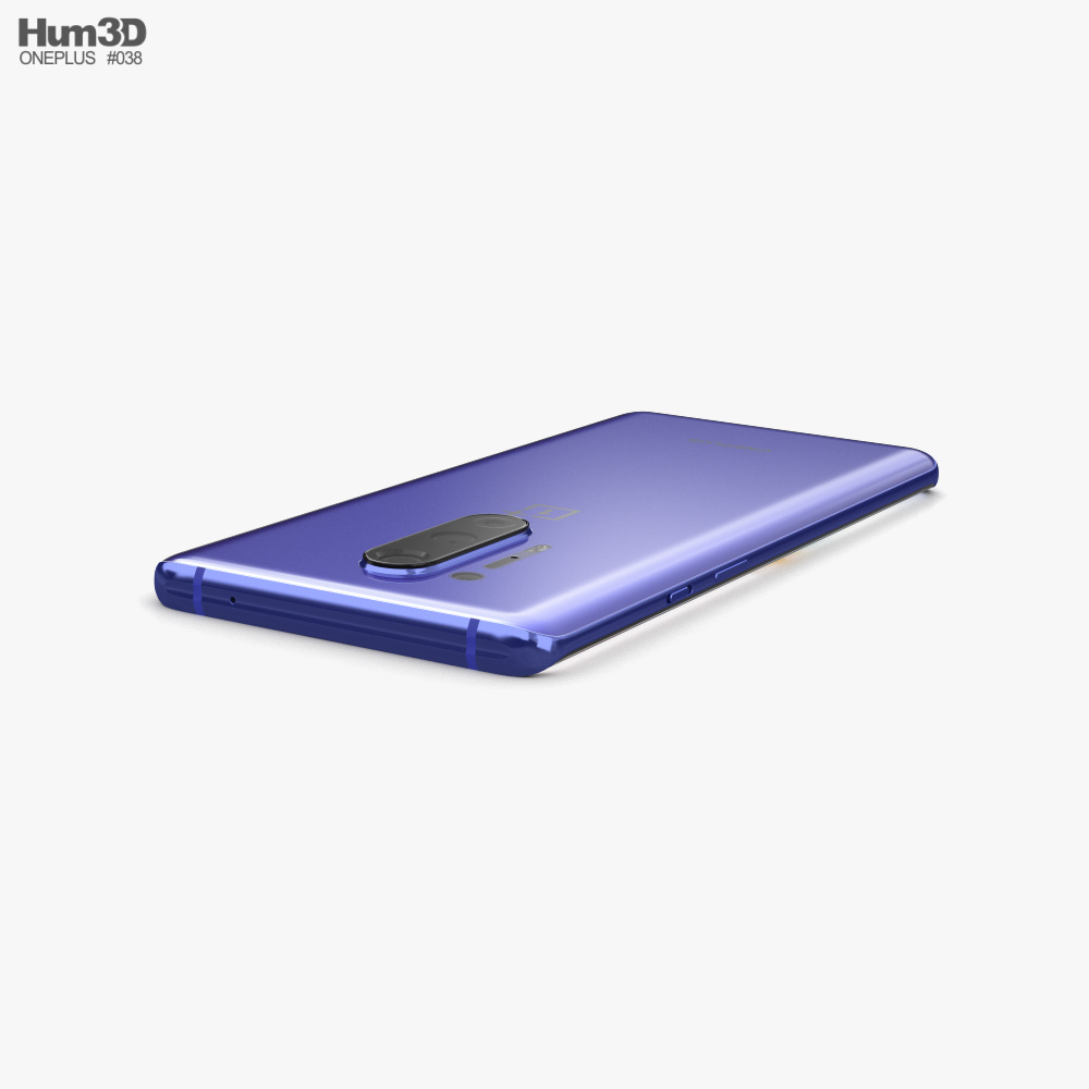 OnePlus 8 Pro Ultramarine Blue 3D model - Download Phones on 3DModels.org