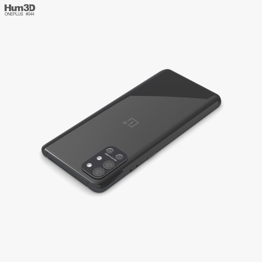 OnePlus 9R Carbon Black 3D model - Download Phones on 3DModels.org