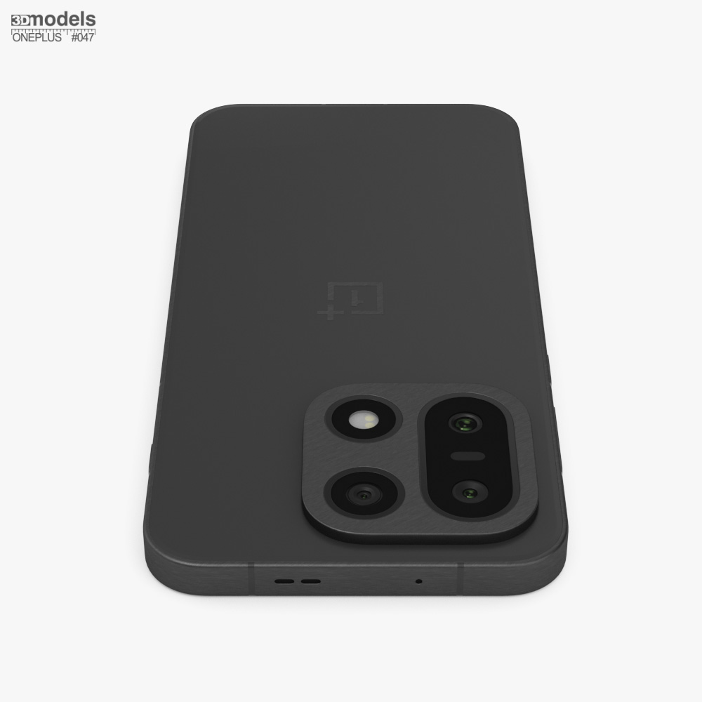 OnePlus 15 Infinite Black 3D model - Download Phones on 3DModels.org