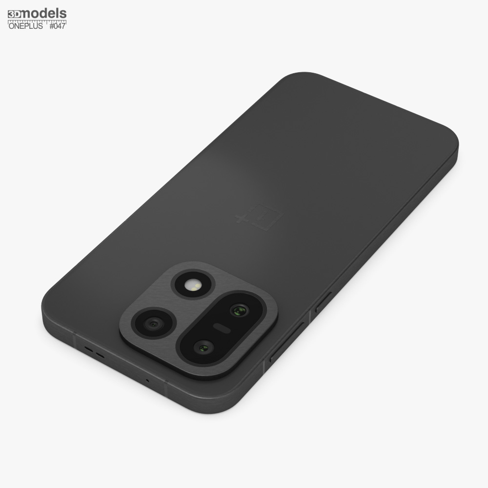 OnePlus 15 Infinite Black 3D model - Download Phones on 3DModels.org