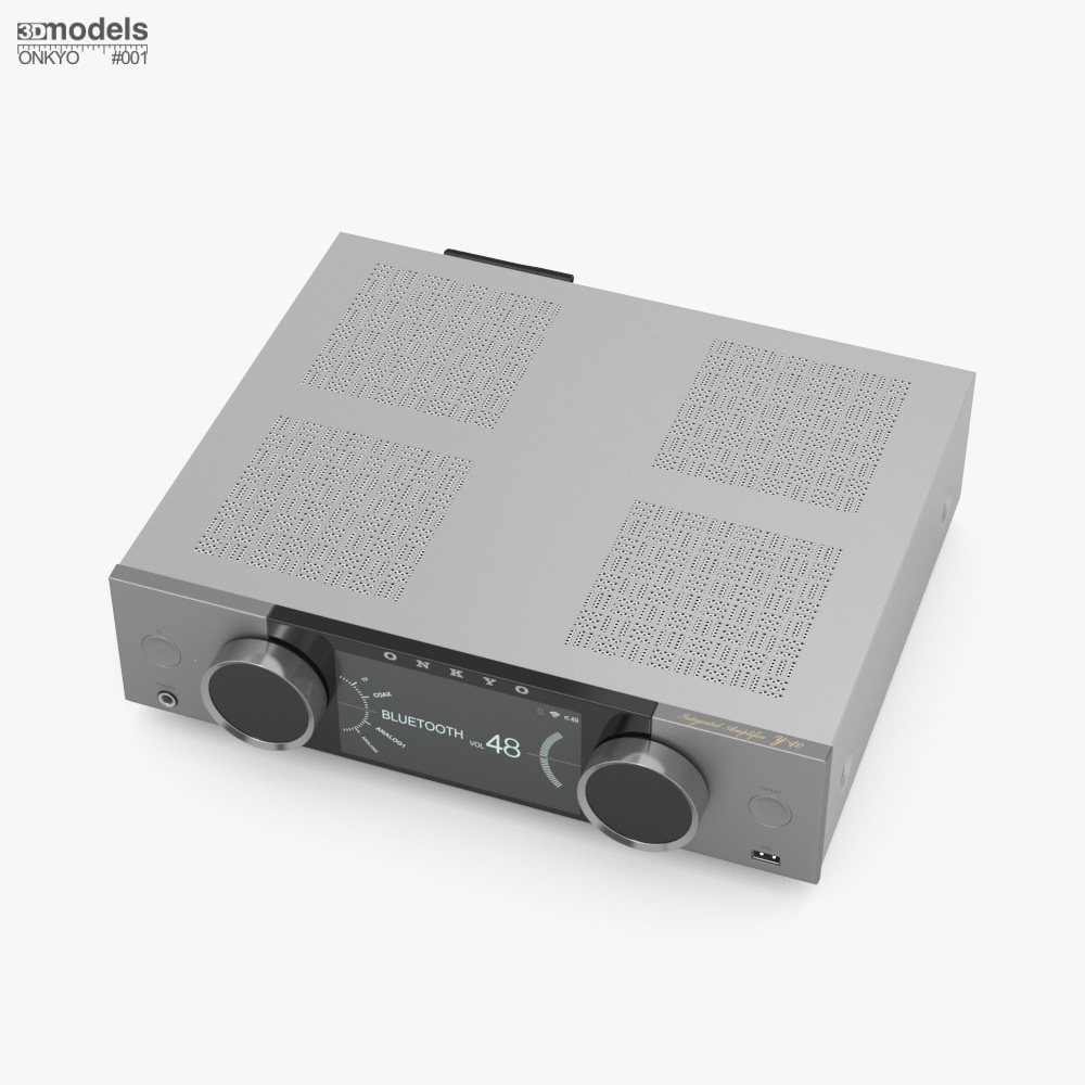 Onkyo Muse Y40 3D model - Download Audio Devices on 3DModels.org