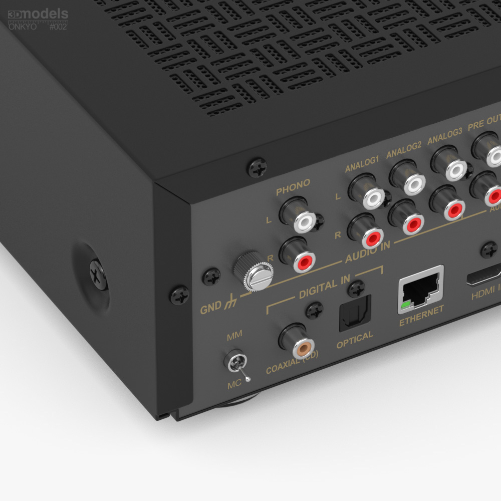 Onkyo Muse Y50 3D model - Download Audio Devices on 3DModels.org