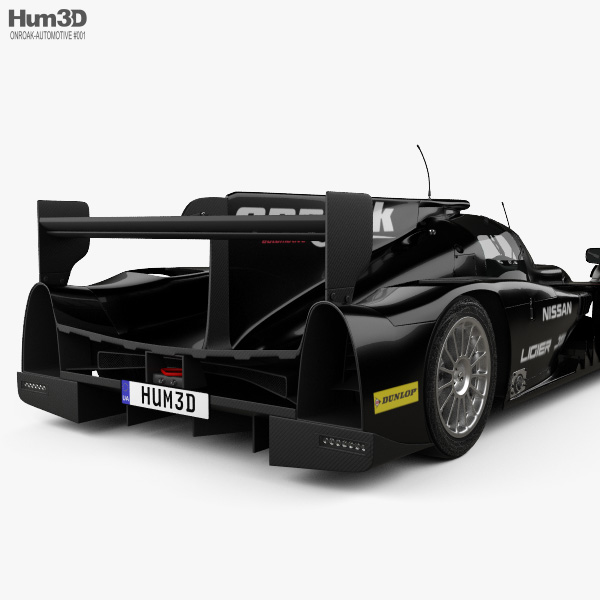 Onroak Automotive Ligier JS P2 2015 3D model - Download Sports car on ...