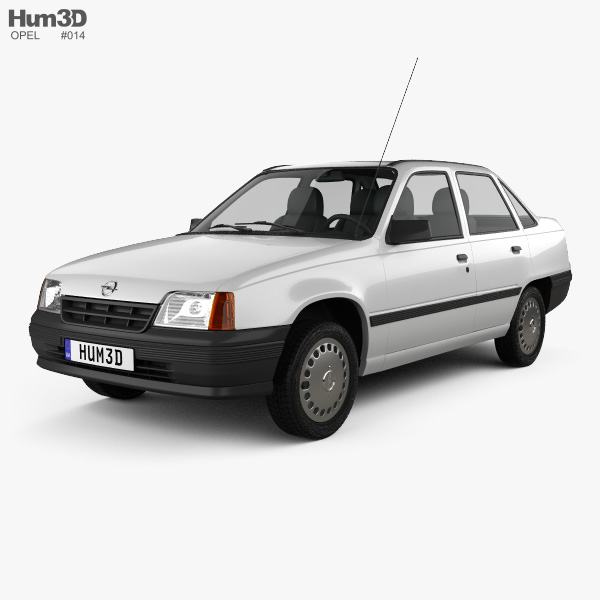 Opel sedan 3D Models Download - 3DModels.org