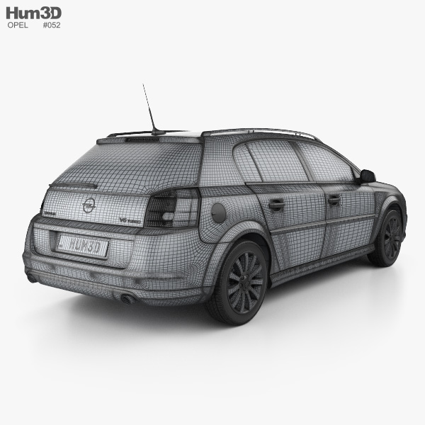 Opel Signum 2008 3D model - Download Hatchback on 3DModels.org
