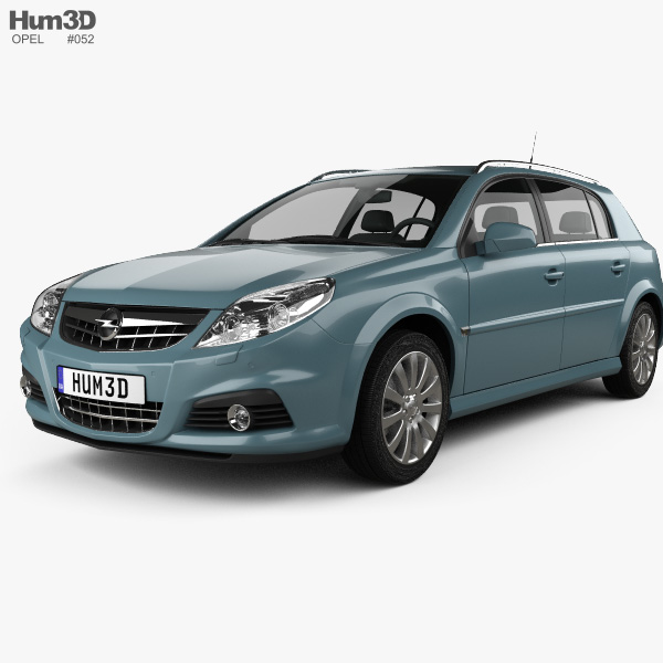 Opel Signum 2008 3D model - Download Hatchback on 3DModels.org