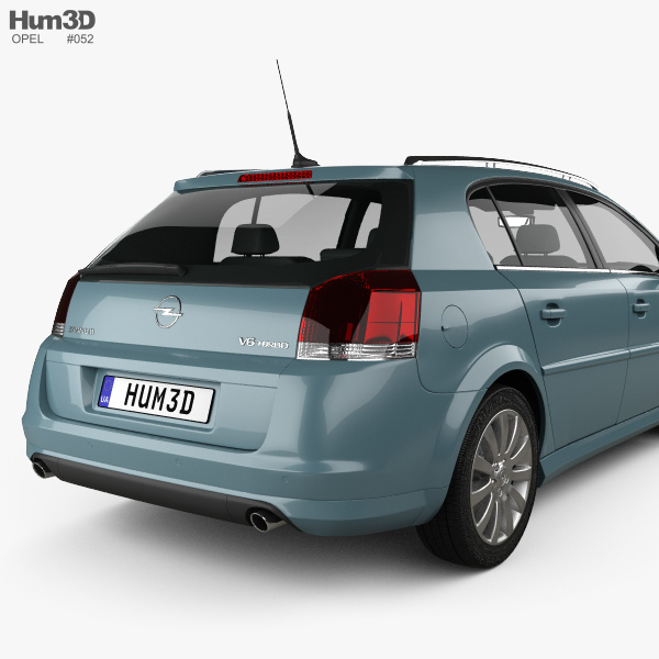 Opel Signum 2008 3D model - Download Hatchback on 3DModels.org