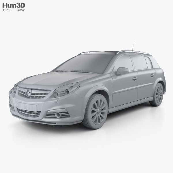 Opel Signum 2008 3D model - Download Hatchback on 3DModels.org