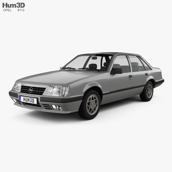 Opel Sedan 3D Models for Download - 3DModels.org