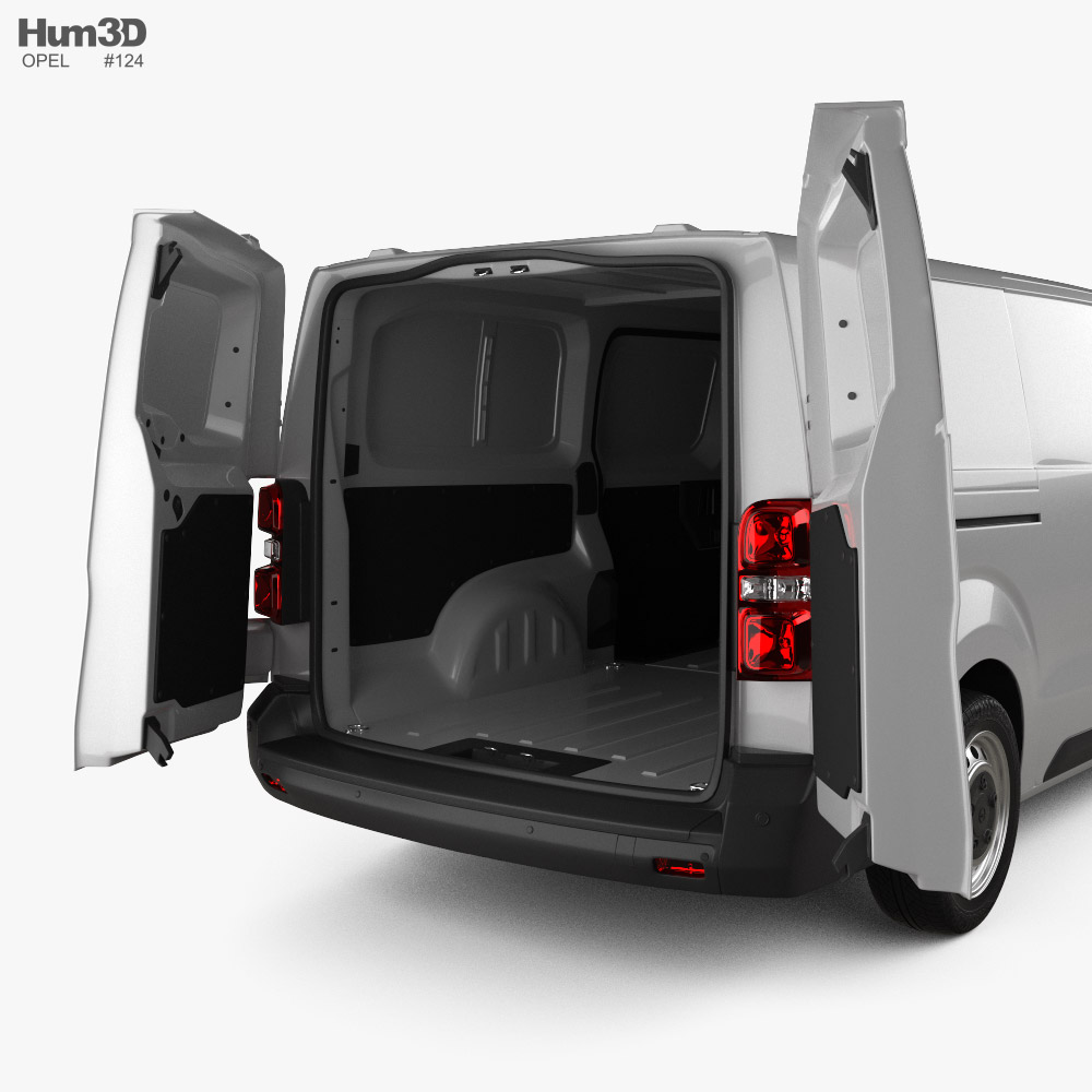 Opel Vivaro Panel Van L3 with HQ interior 2022 3D model - Download Van ...