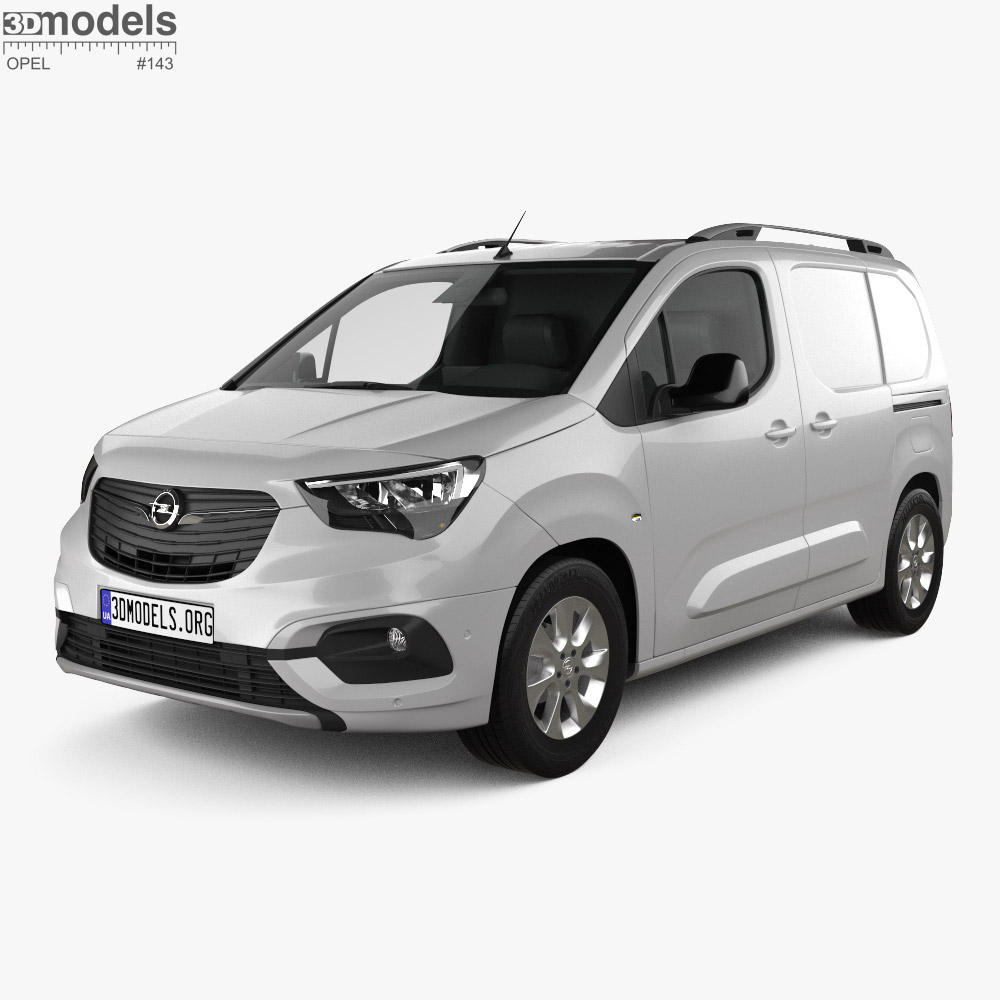 Opel Combo e Cargo 2024 3D model - Download Van on 3DModels.org