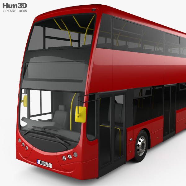 Optare MetroDecker bus 2014 3D model - Download Bus on 3DModels.org
