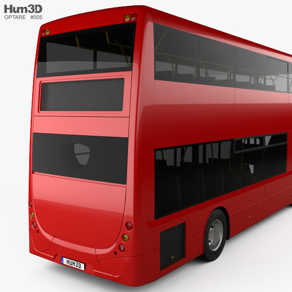 Optare MetroDecker bus 2014 3D model - Download Bus on 3DModels.org