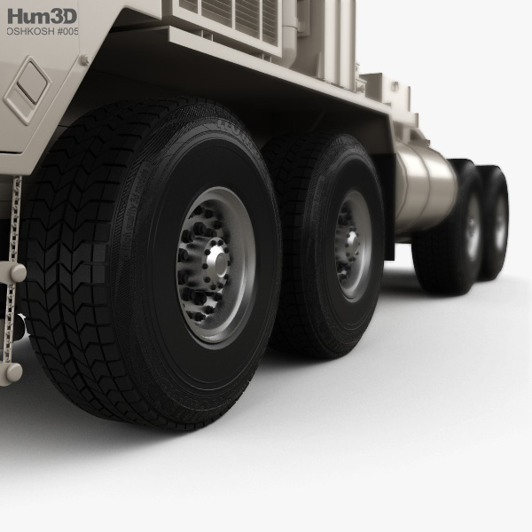 Oshkosh HEMTT M983A4 Patriot Tractor Truck 2014 3D model - Download ...