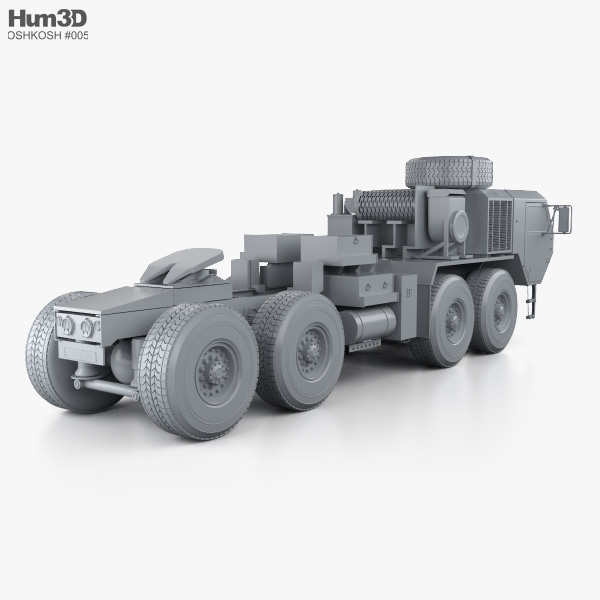 Oshkosh HEMTT M983A4 Patriot Tractor Truck 2014 3D model - Download ...