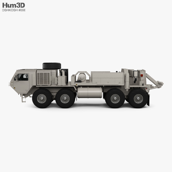 Oshkosh HEMTT M984A4 Wrecker Truck 2014 3D model - Download Truck on ...