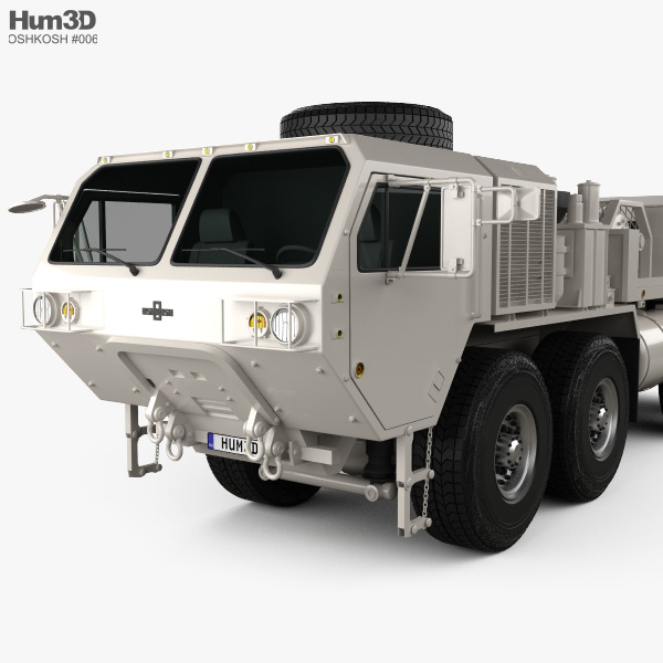 Oshkosh HEMTT M984A4 Wrecker Truck 2014 3D model - Download Truck on ...