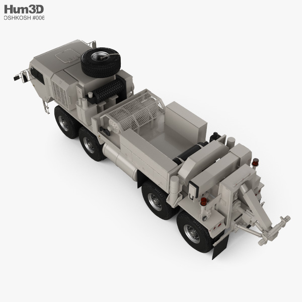 Oshkosh HEMTT M984A4 Wrecker Truck 2014 3D model - Download Truck on ...