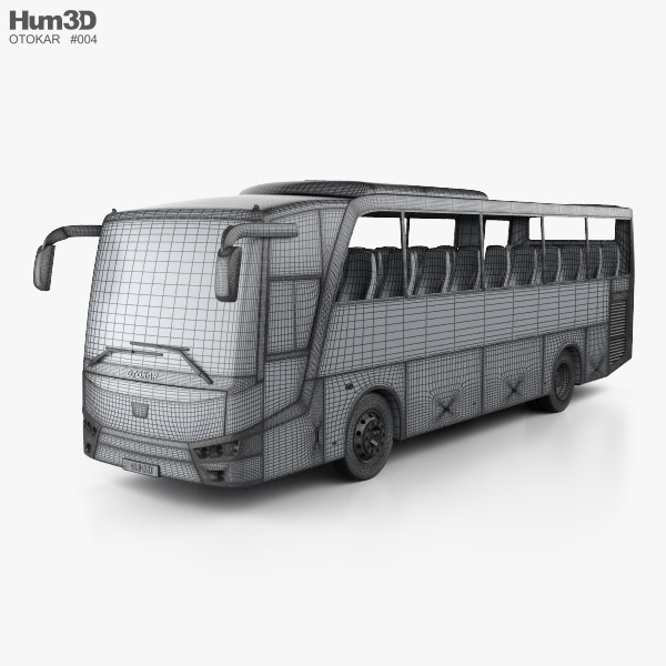 Otokar Vectio 250T Autobús 2007 Modelo 3D - Descargar Autobús on ...