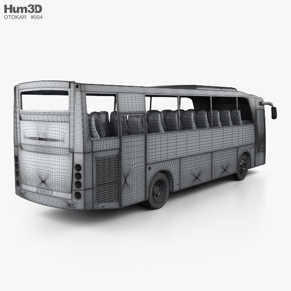 Otokar Vectio 250T Autobús 2007 Modelo 3D - Descargar Autobús on ...