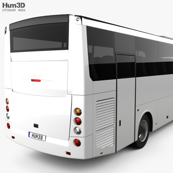 Otokar Vectio 250T Autobús 2007 Modelo 3D - Descargar Autobús on ...