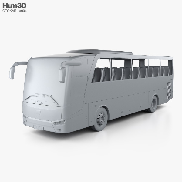 Otokar Vectio 250T Autobús 2007 Modelo 3D - Descargar Autobús on ...
