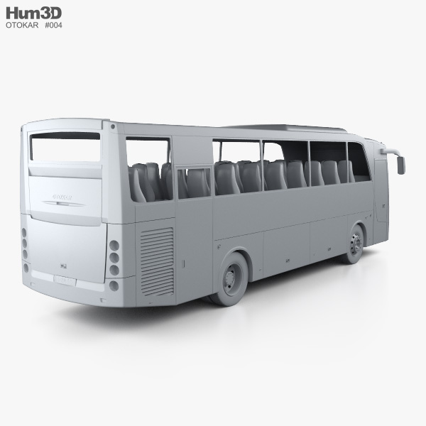 Otokar Vectio 250T Autobús 2007 Modelo 3D - Descargar Autobús on ...