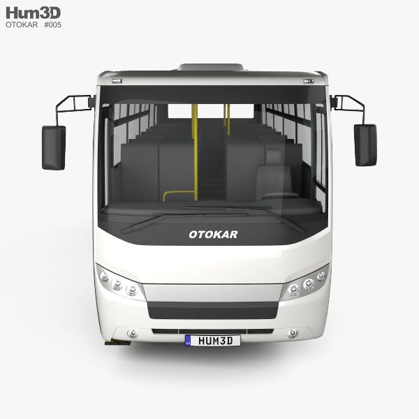 Otokar Navigo C bus 2017 3D model - Download Bus on 3DModels.org