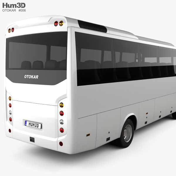 Otokar Navigo T bus 2017 3D model - Download Bus on 3DModels.org