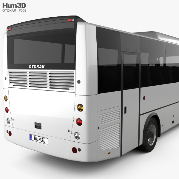 Otokar Vectio U Autobús 2017 Modelo 3D - Descargar Autobús activado ...