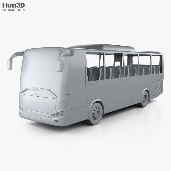 Otokar Vectio U Autobús 2017 Modelo 3D - Descargar Autobús activado ...