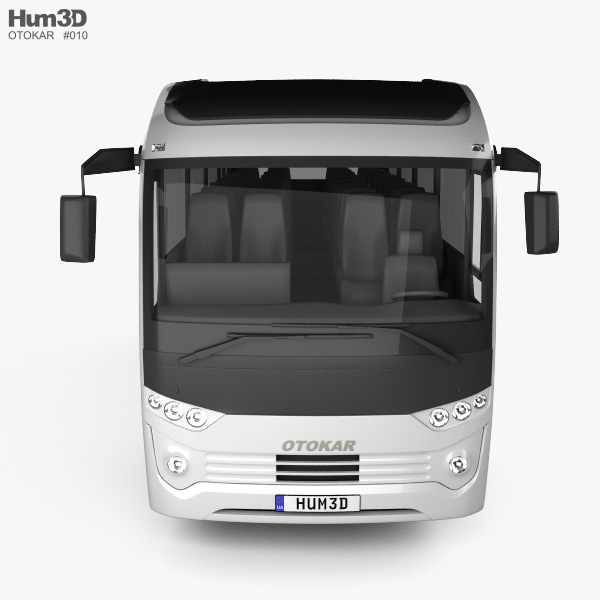 Otokar Tempo bus 2014 3D model - Download Bus on 3DModels.org