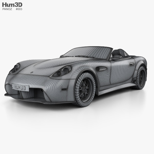 Panoz Esperante Spyder GT 2017 Modelo 3D - Descargar Sports car on ...