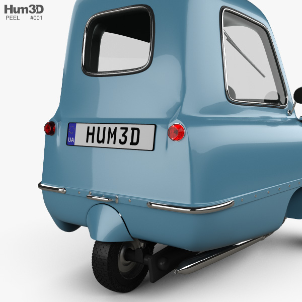 Peel P50 1963 Modelo 3D - Descargar Sports car activado 3DModels.org