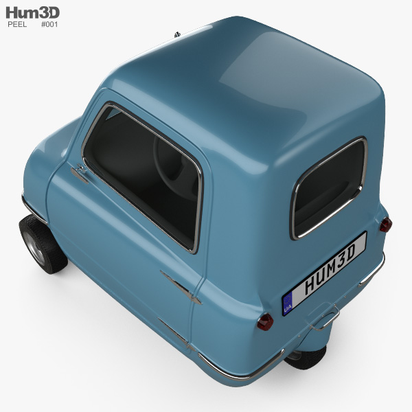 Peel P50 1963 Modelo 3D - Descargar Sports car activado 3DModels.org