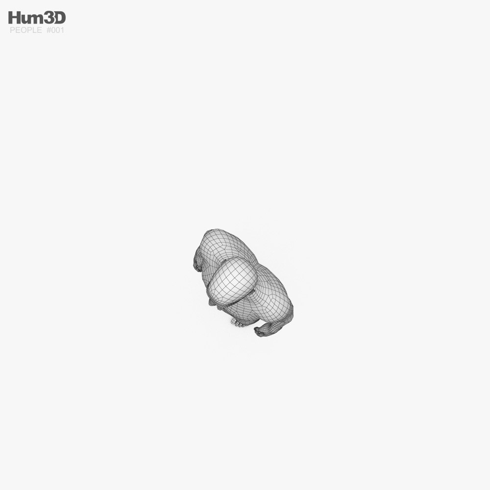 Man 3D model - Download Character on 3DModels.org